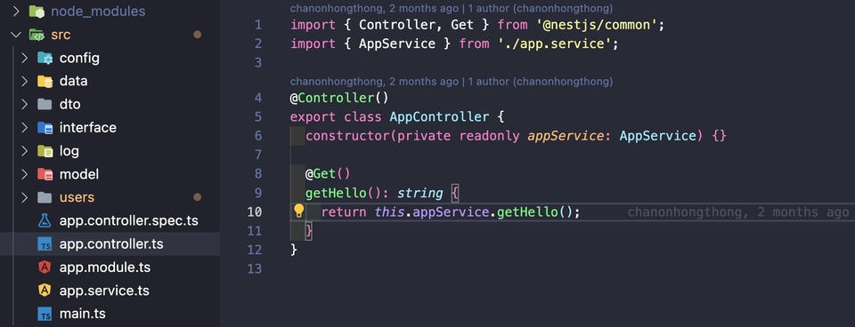 รับพัฒนา API ด้วย NestJS