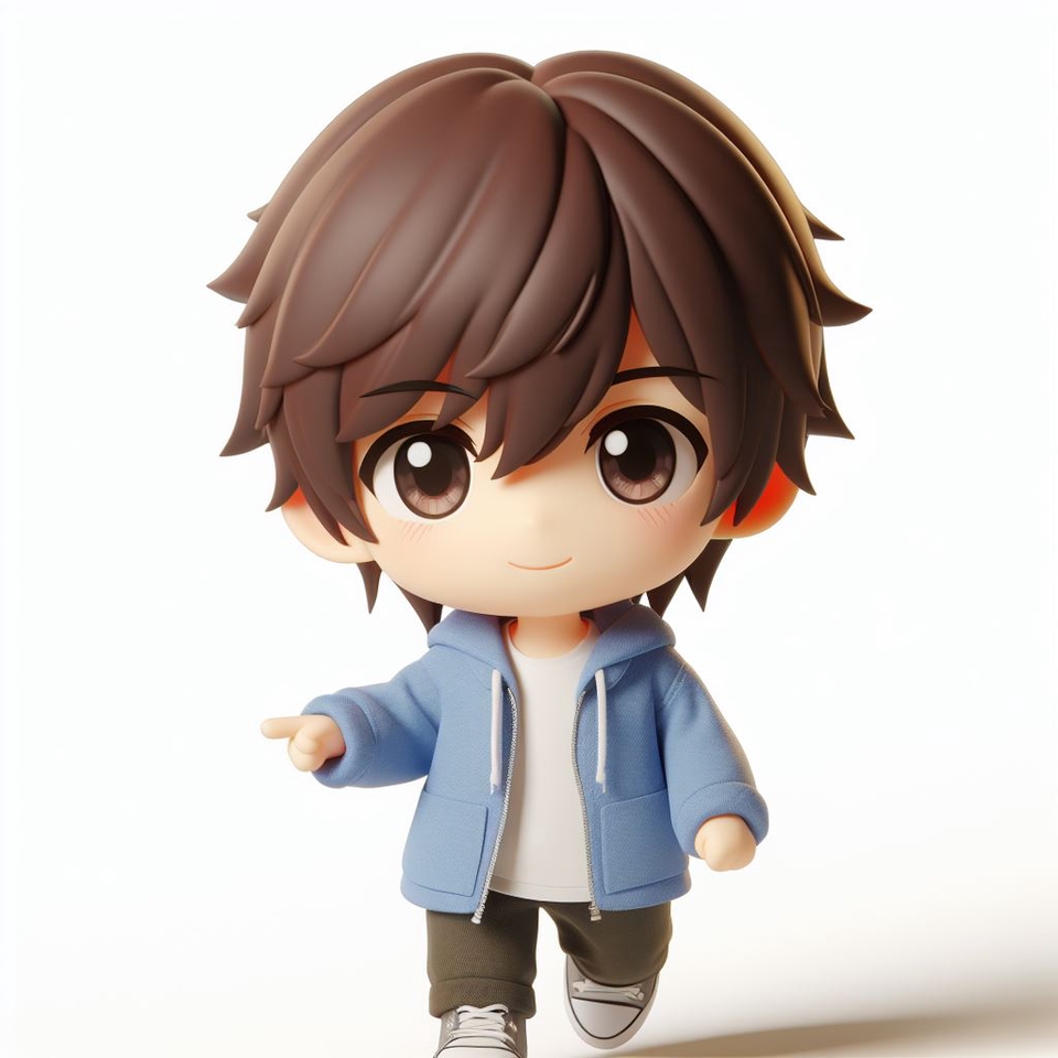 Jasa Pembuatan Karakter Chibi 3D