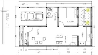 Jasa Desain Denah Bangunan 2D Site Layout untuk Rumah/Toko/Gedung