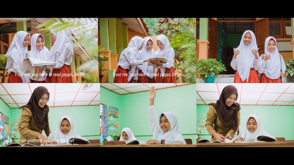 Potong, susun, edit video sederhana.