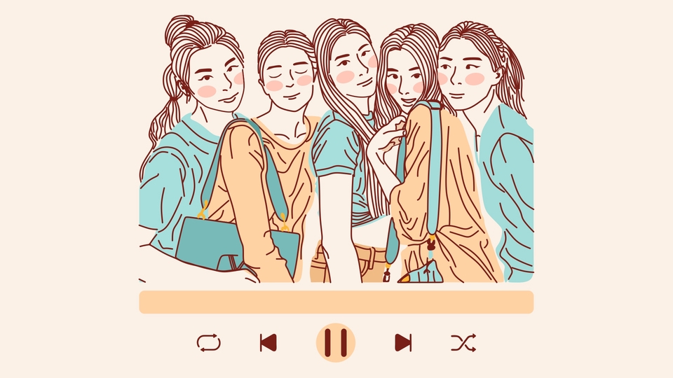Jasa Edit Vector Line Art Lucu Full Body