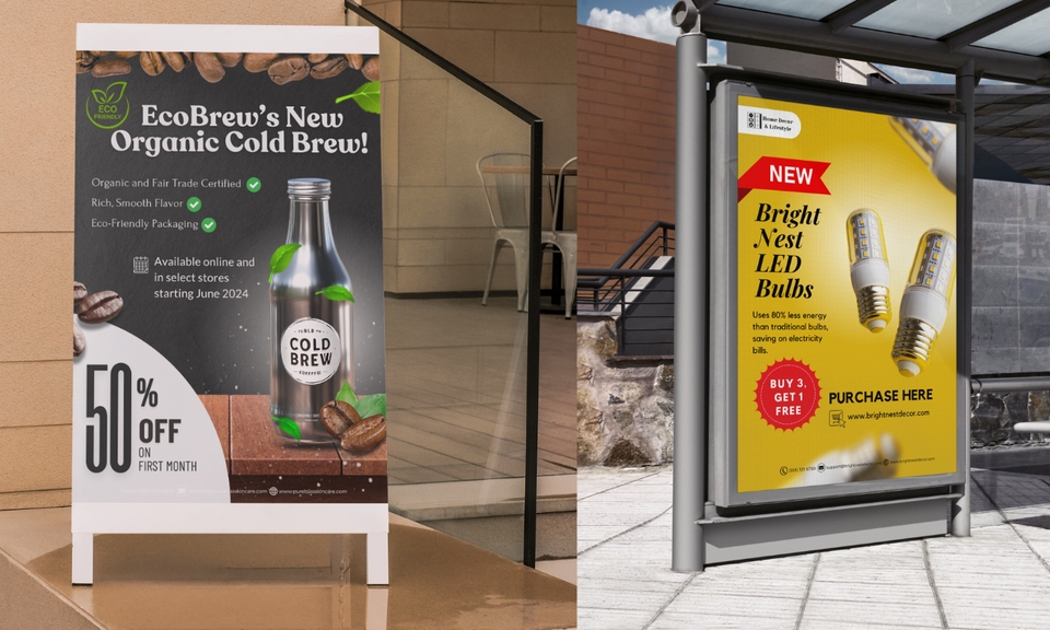 Desain Flyer Produk Promosi