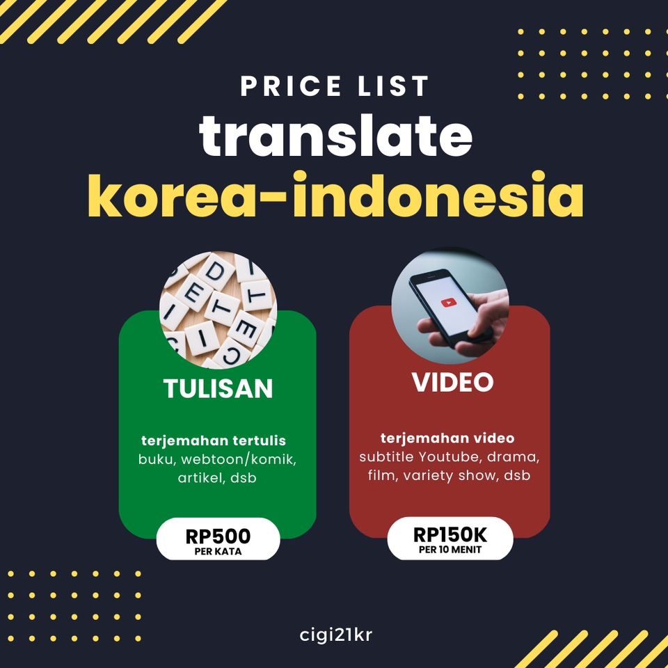 Jasa Translate Indonesia - Korea / Korea - Indonesia (100% akurat ...