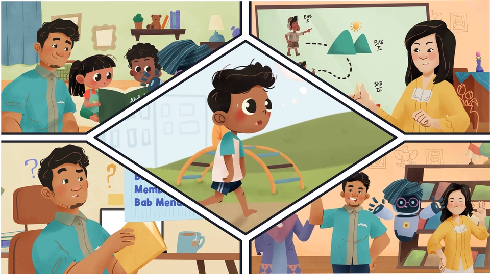 Motion Graphic, 2D Animasi, Video Explainer,animasi GIF