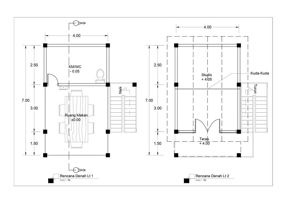 Jasa DED, Gambar Kerja (Struktur & Arsitektur) RAB Bangunan