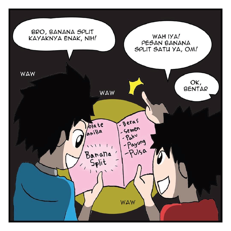 Komik strip untuk Instagram, Facebook dan keperluan lainnya