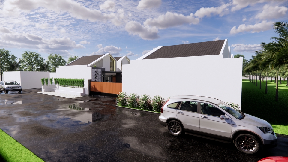 Desain Rumah I 3D Modeling I Rendering I DED I Renovasi