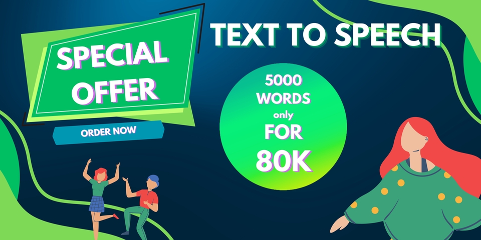 create text to speech voice over real human