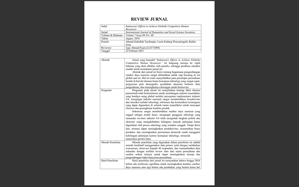Joki Tugas Jurnal, Makalah, Essay dan lainnya.