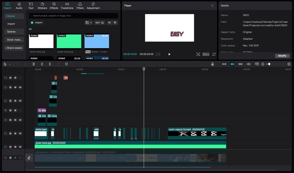 Video Template Capcut