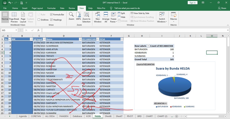 Report Data dan Analisis Data by Excel