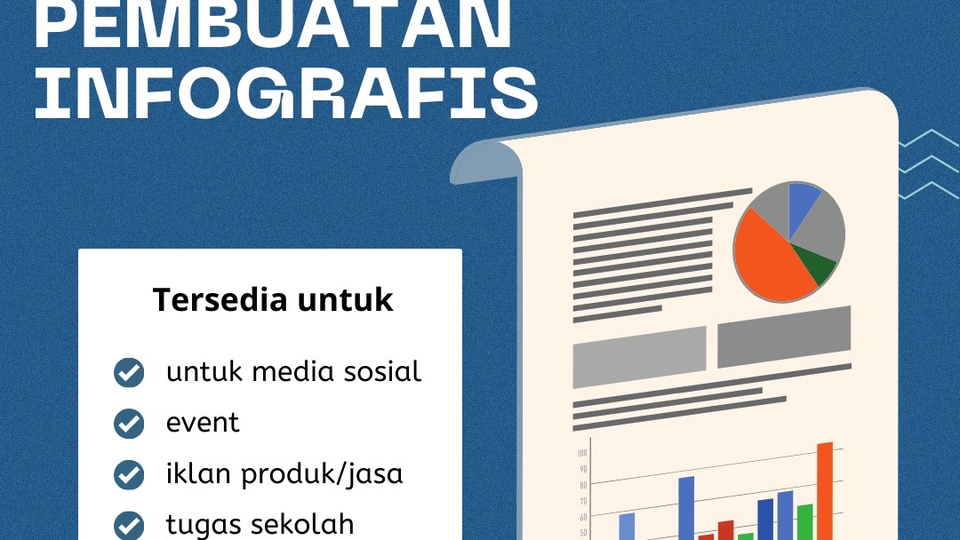 Desain Poster Infografis simple dan modern cocok untuk pembuatan flyer ...