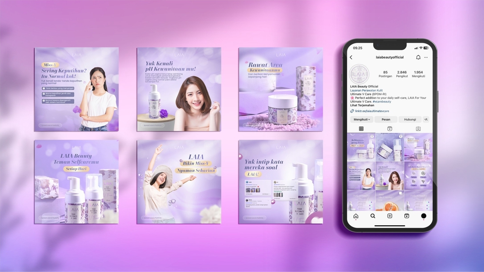 JASA DESAIN & KELOLA SOSMED INSTAGRAM