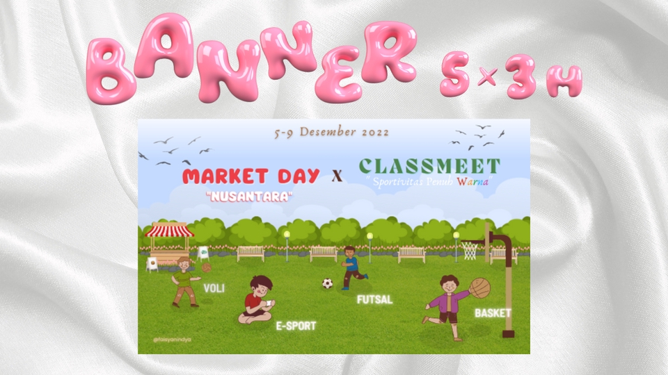 Desain Banner, Poster, Feed Instagram, dan Story Instargam