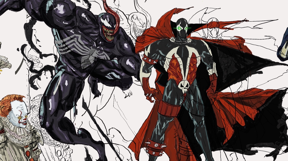 รับวาดงาน American comic style