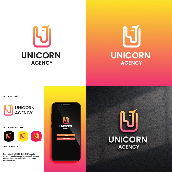 Desain logo simple,modern dan minimalist
