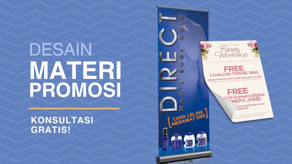 Desain MATERI PROMOSI (Gratis Konsultasi)