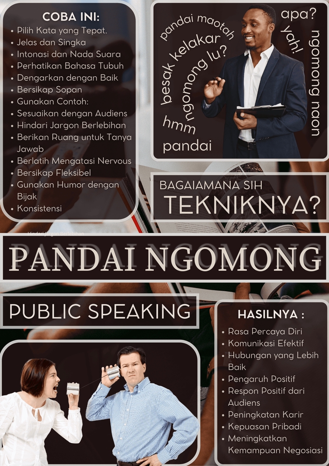 Design Poster, Infografis keren dan elegan 1hari jadi