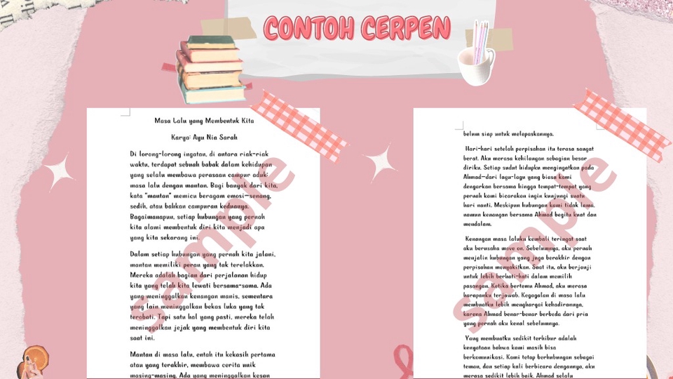 JASA PENULISAN KREATIF FIKSI & NON FIKSI