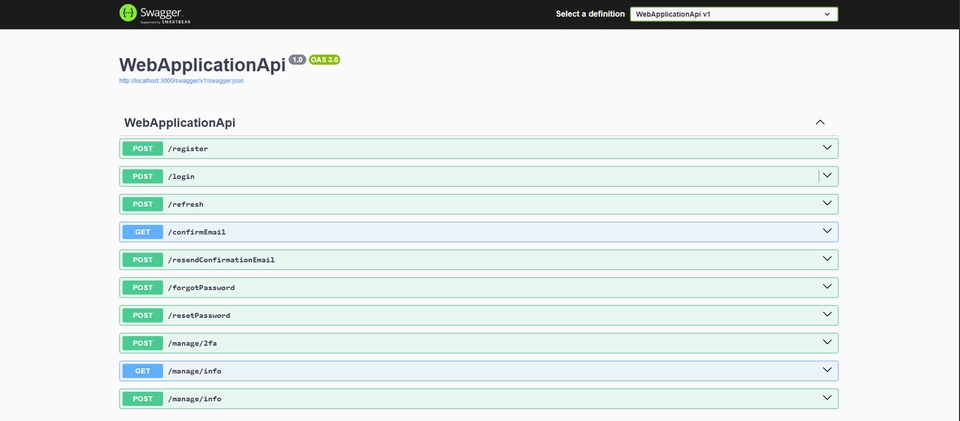 Backend C# ASP.NET Core & .NET 8-9-10 (Web API)