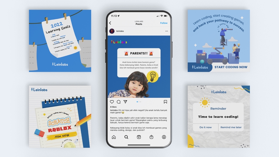 Banner Online | Instagram IG Post Feeds Marketplace Website Google Ads