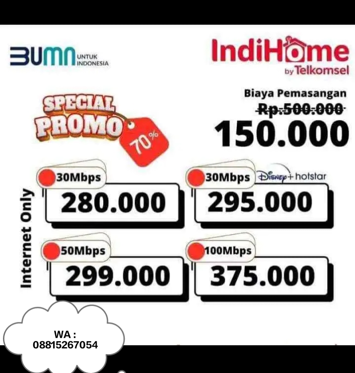 PASANG WIFI PROMO