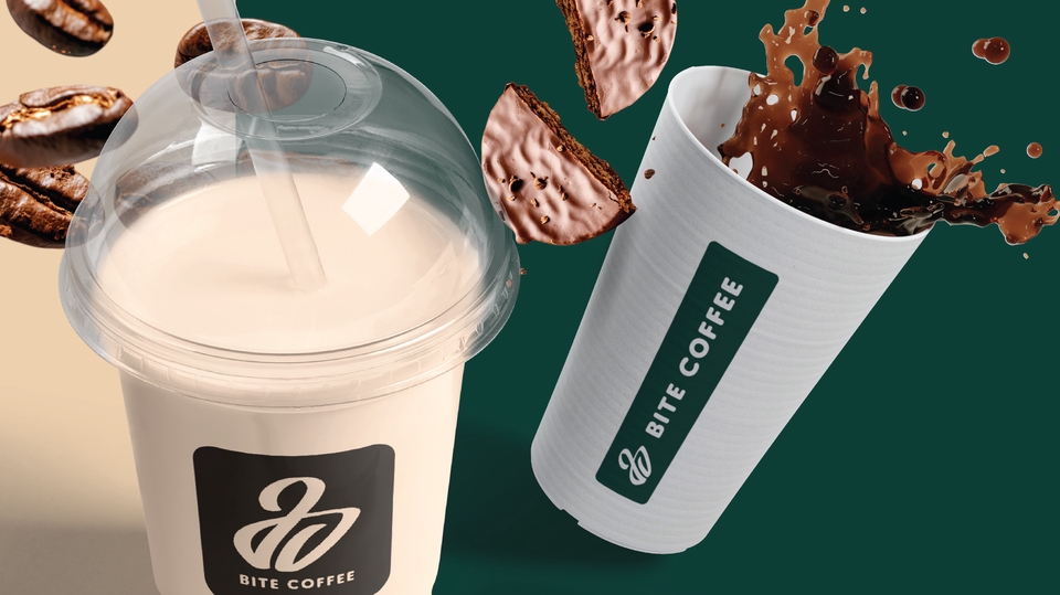 Desain Logo bidang F&B dengan gaya Modern dan Modern Playfull