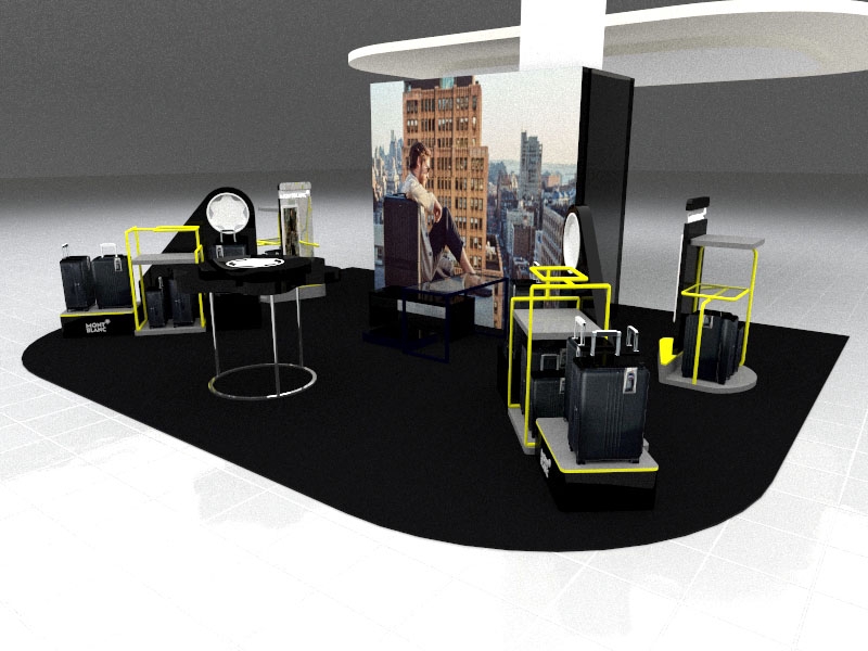 ออกแบบ booth exhibition event booth shop design