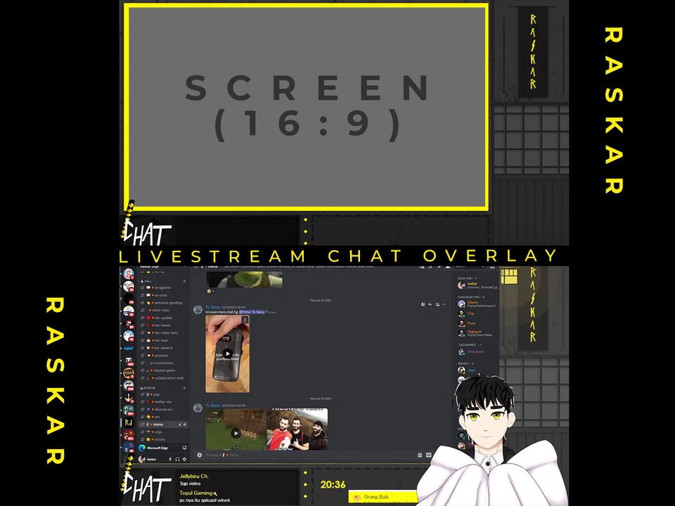 Desain Karakter 2D Grafis