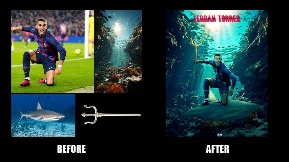 Digital Imaging & Football Poster Design