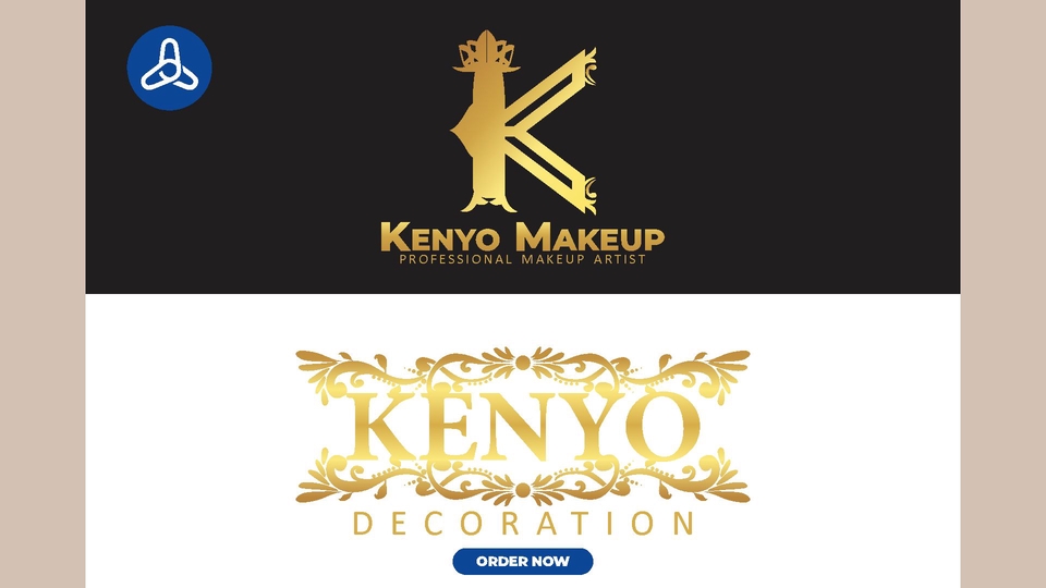 Desain 2 Variasi Logo Minimalis Modern, Jadi 1 Hari & Revisi Sampai Jadi