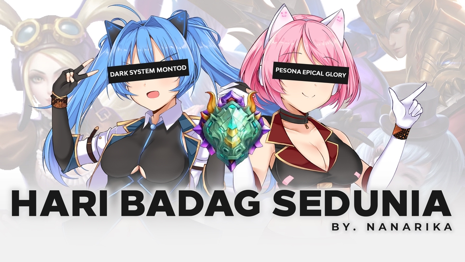 Membuat Thumbnail Youtube untuk Streamer, Vtuber dan Youtubers