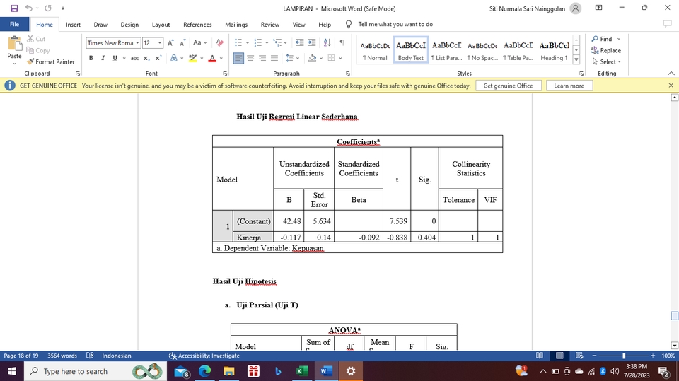 Jasa Olah Data SPSS