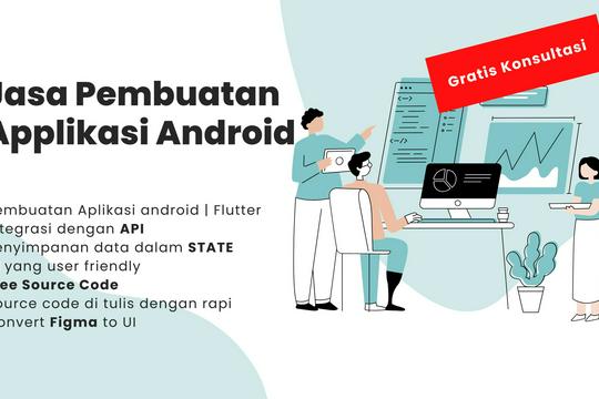 Jasa pembuatan aplikasi android mapun bug fix | FLUTTER