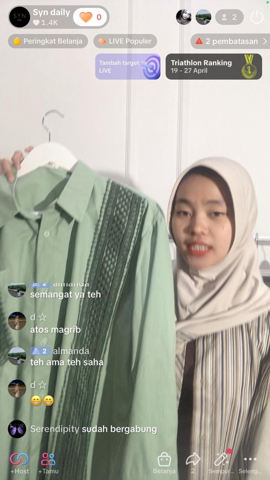 HOST LIVE STREAMING PROFESIONAL