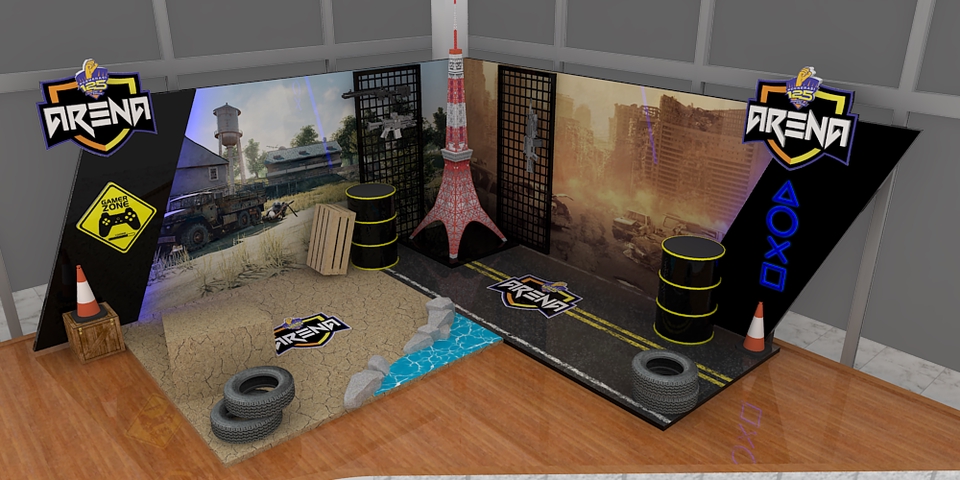 Jasa Pembuatan Design 3D (Event Layout OutDoor/ Indoor, Booth ...