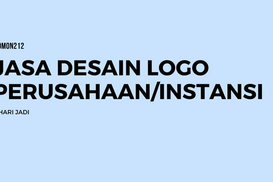 Desain Logo Perusahaan atau Instansi dengan Gaya Minimal dan Modern