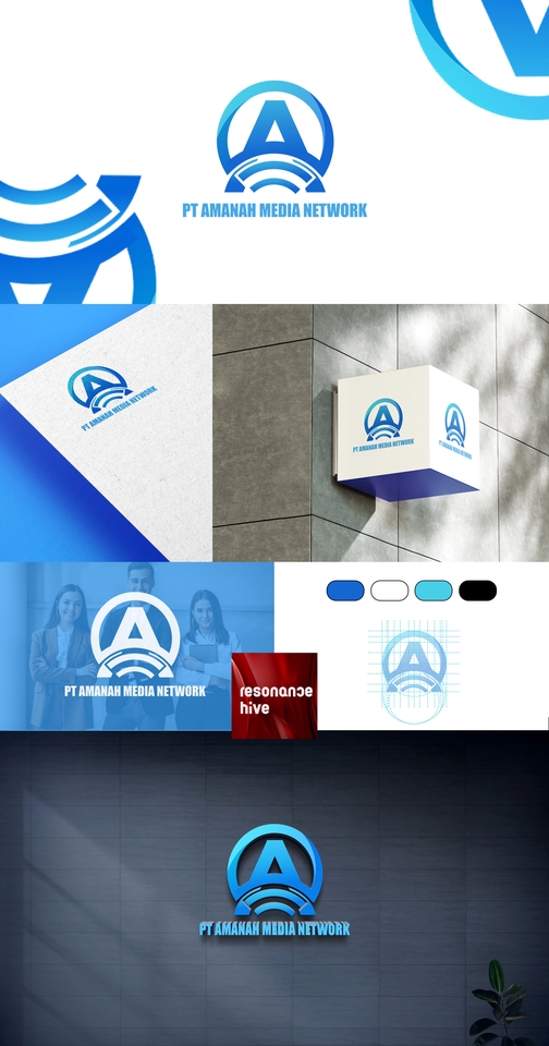 Membuat logo unik & profesional untuk branding bisnis Anda.