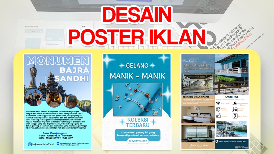 Desain Iklan,Backdrop,Brosur,Flyer,Kartu Nama,Katalog Produk,Poster ...