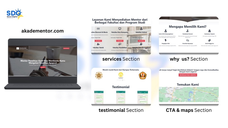 Jasa Website dan Landing Page Konversi Tinggi dan Full Responsive (Beli ...