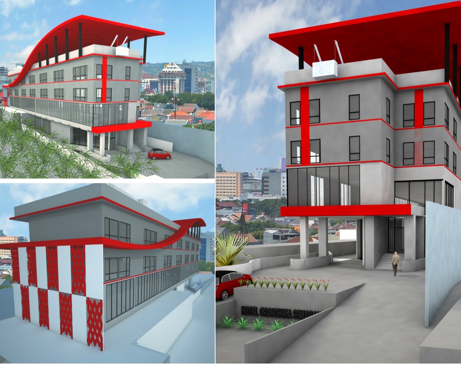 3D Design Exterior & Interior-Render-3 Hari Jadi