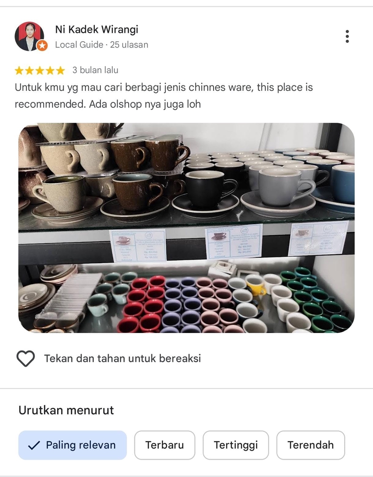 pemberi review untuk marketplace dan google review