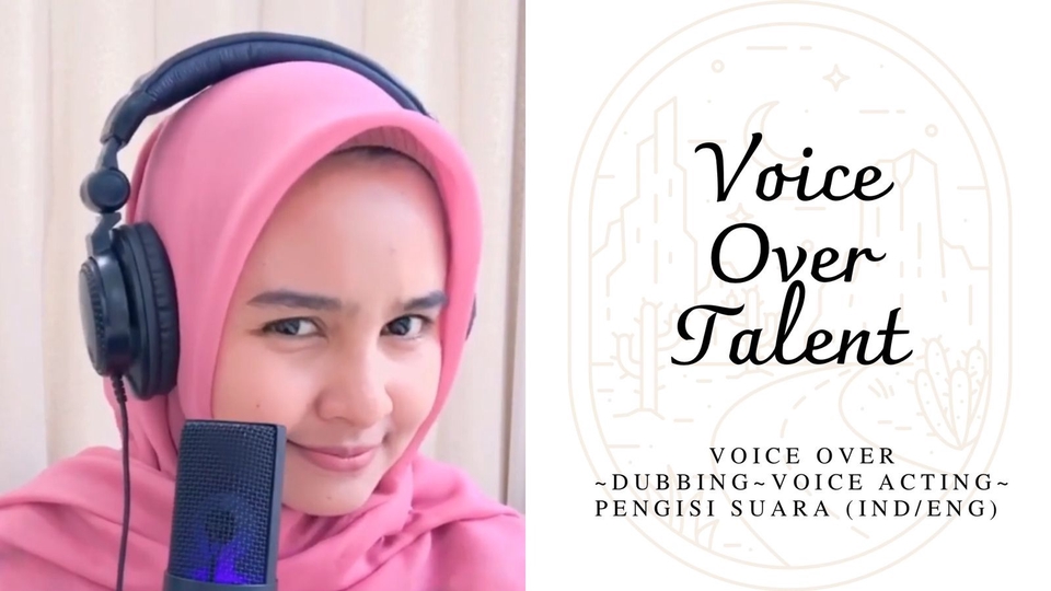 Voice Over Pengisi Suara Wanita Indonesia/Inggris Profesional