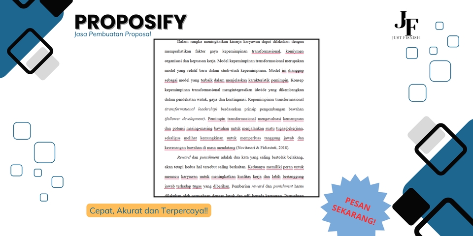 PROPOSIFY - Jasa Pembuatan proposal