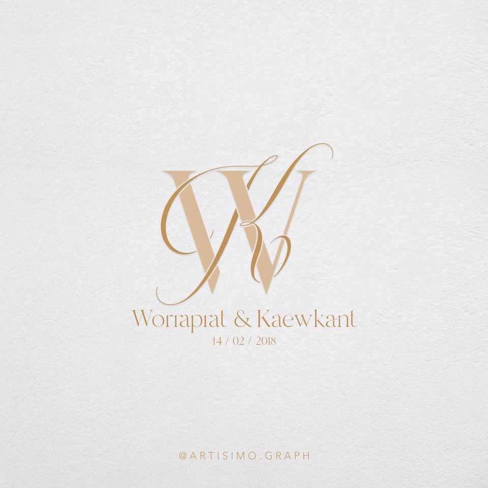 ออกแบบ Minimal Typo logo