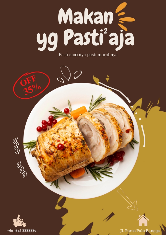 Poster dan feed Instagram untuk produk jualan