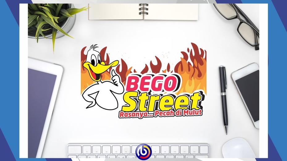 Desain ilustrasi lucu atau desain logo kartun untuk Anda