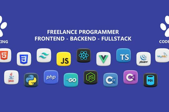 Jasa Pembuatan Landing Pages (React JS, Vue JS, Laravel, Bootstarp or etc)