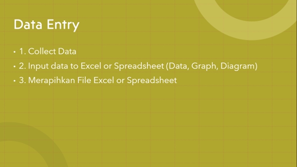 Data Entry Excel dan Google Spreadsheet