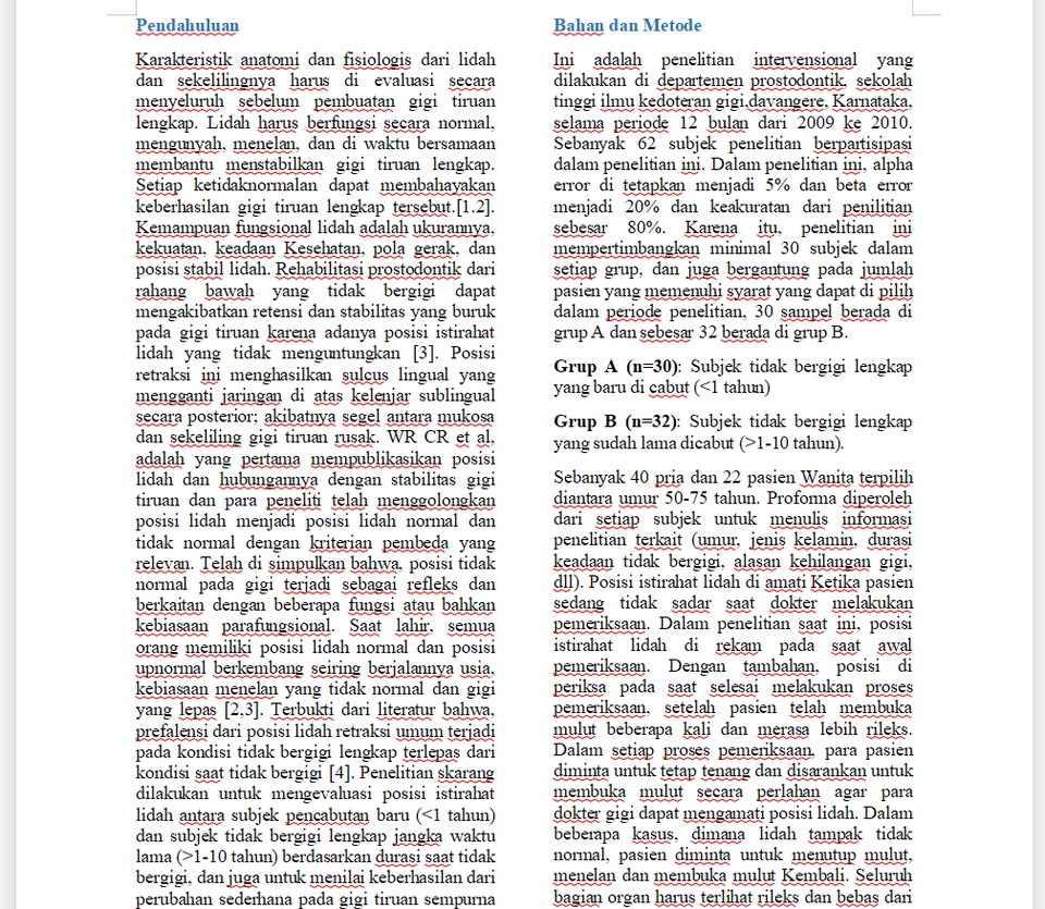 Terjemahan Teks Inggris - Indonesia / Indonesia-Inggris